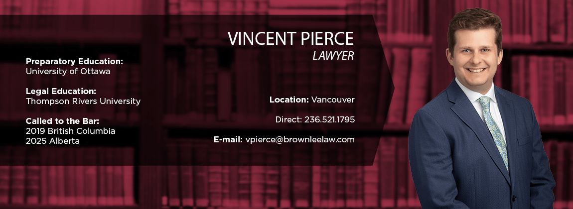 VINCENT PIERCE | Brownlee LLP